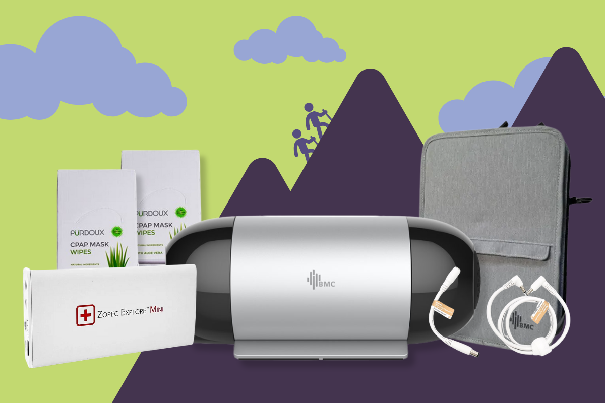 BMC M1 Hiking CPAP Bundle – Travel CPAP Solutions